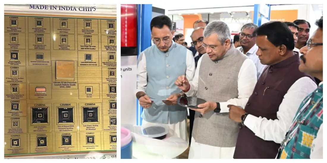 3 ‘Made In Odisha’ Chips Unveiled At Semicon India 2025; CM Majhi Says ...