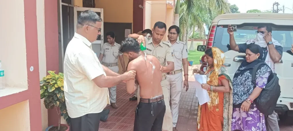 Man & son attempt self-immolation at SP office over police harassment ...